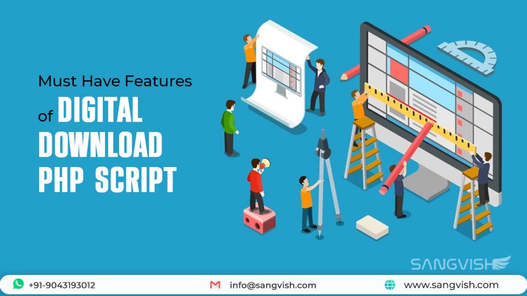 Custom Digital Download PHP Script To Build Website like Themeforest