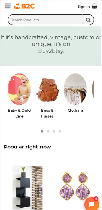 #1 Etsy Clone - Buy and Sell Marketplace Script