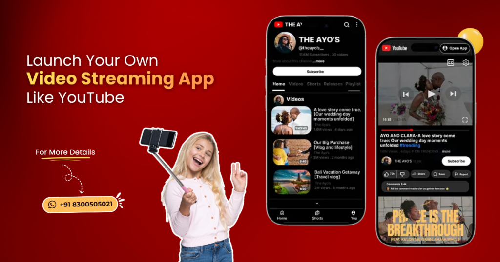 Build Your Own Video Streaming App Like YouTube | Sangvish